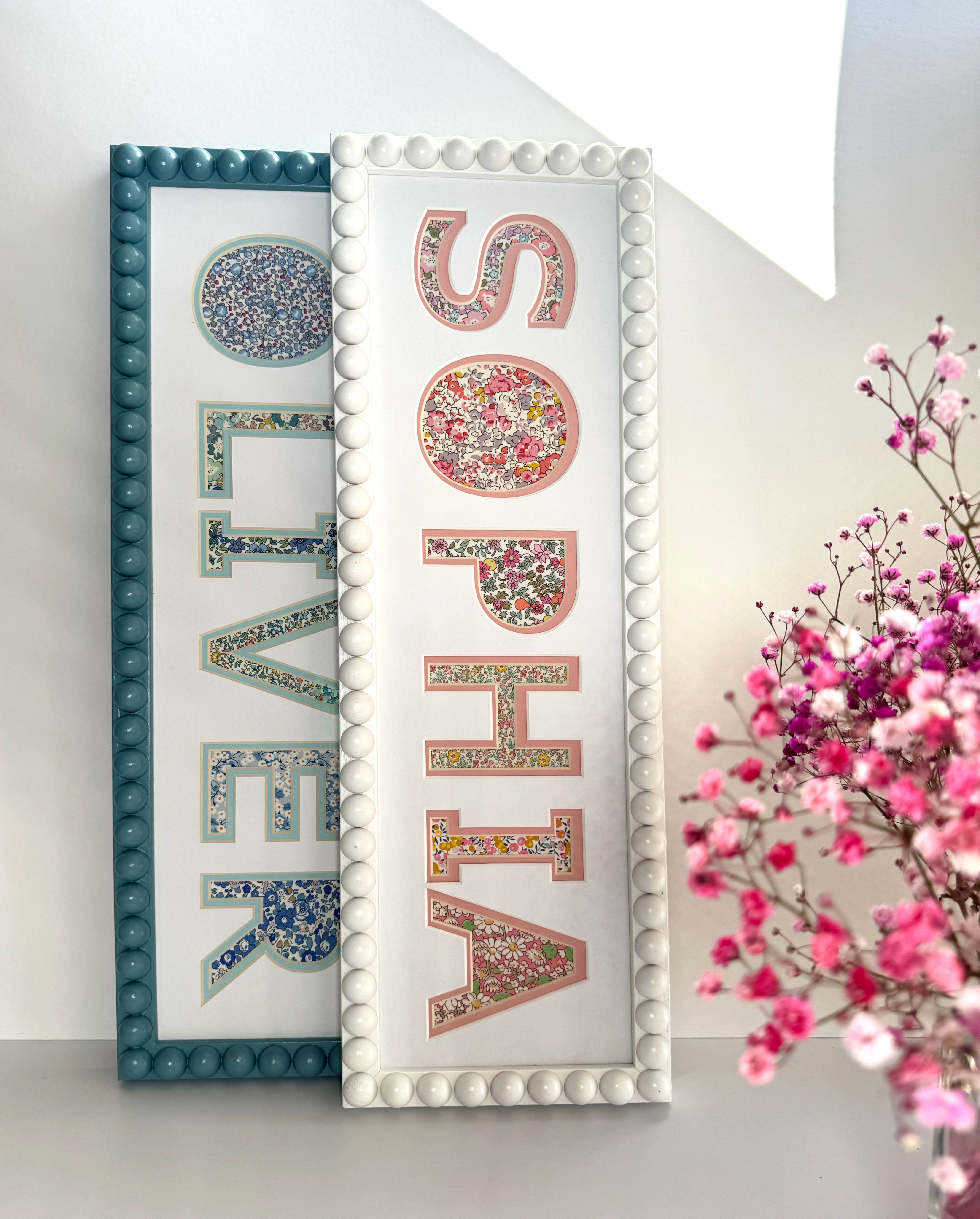 Personalised Name Frame Collection – The Frame Story